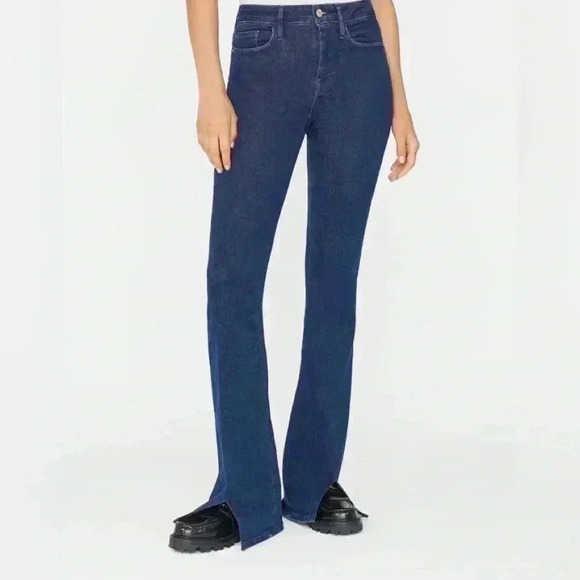 Frame Denim | Jeans | Frame Le One Flare Slit Front Keller | Poshmark